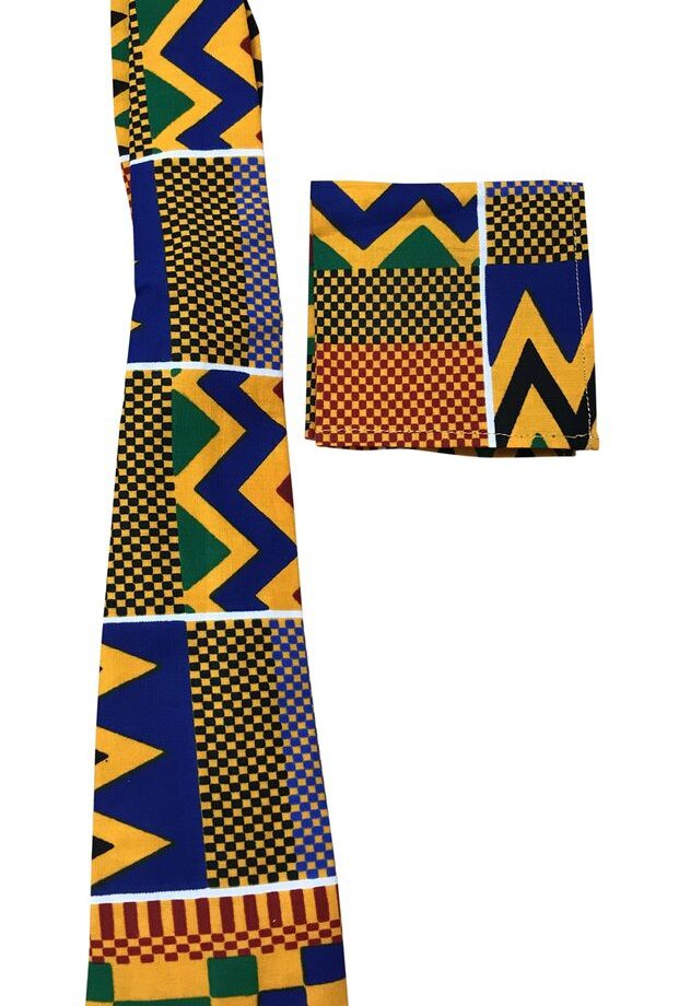 Fatia Traditional African Kente Summer Maxi Dress African Clothing