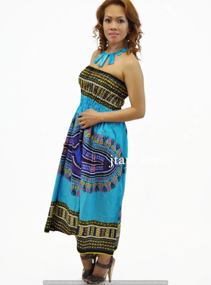 Red And Multi Coloured Dashiki Shirt African Clothing Store Jt Aphrique